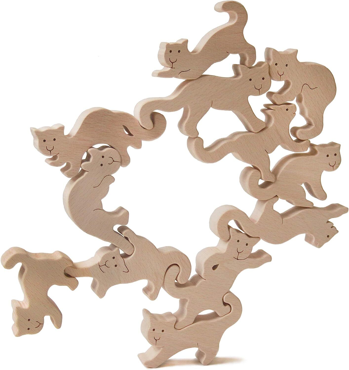 Ginga Kobo Cat Building Blocks Japan Good Toy Award Free Shipping W/T ...