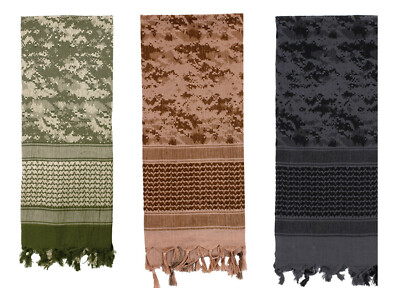 Shemagh Tactical Desert Scarf Camouflage Face Mask Keffiyeh USMC Navy ...