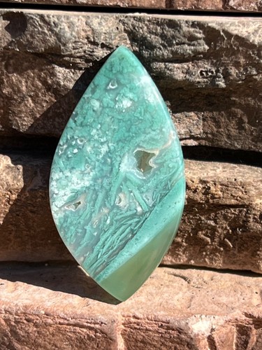 Mtorolite Chrome Chalcedony Druzy Cabochon | eBay