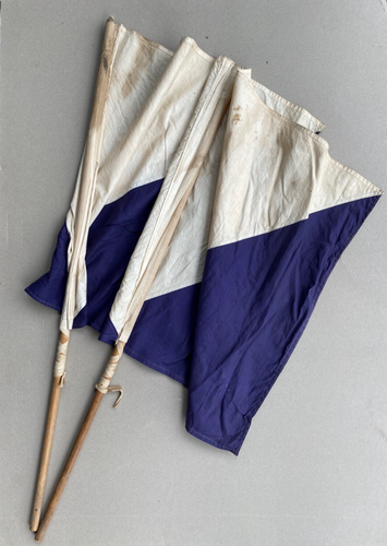Vintage Pair of Royal Navy Land Semaphore Signal Flags WW1 WW2 | eBay UK