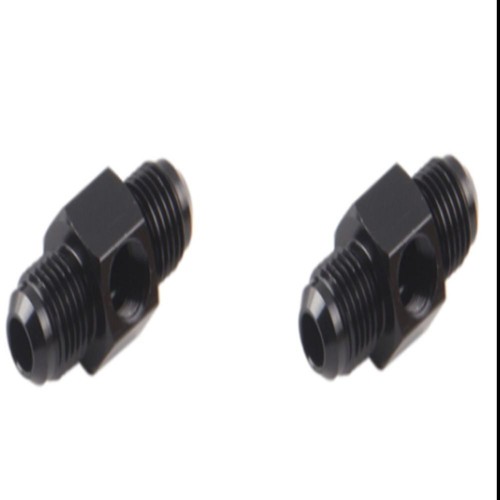2Pcs Black Fuel Hose Adapter Fuel Line Fittings Automotive Replacement ...