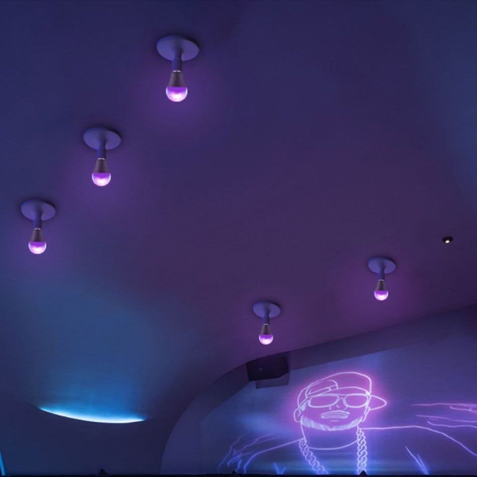 10W E27 UV Black Light Bulb LED Bar Party Body Paint Fluorescent Poster ...