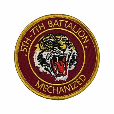 RAR 5th – 7th Battalion Mechanized -Royal Australian Regiment Patch ...
