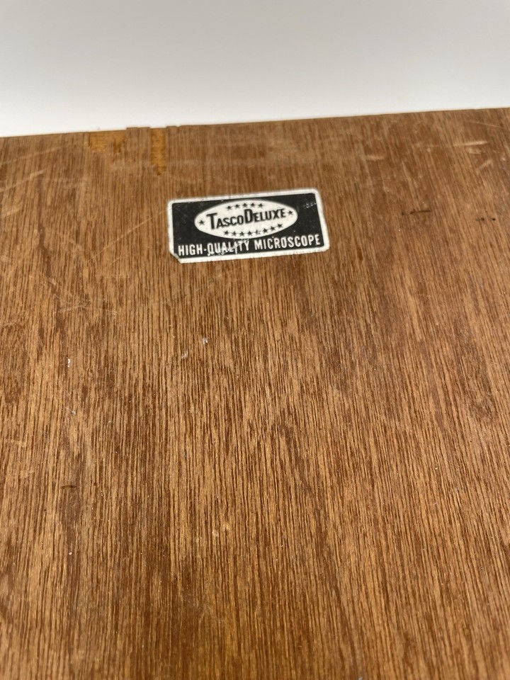 1970s Tasco Deluxe Model 972 High Quality Microscope Kit Missing Parts ...