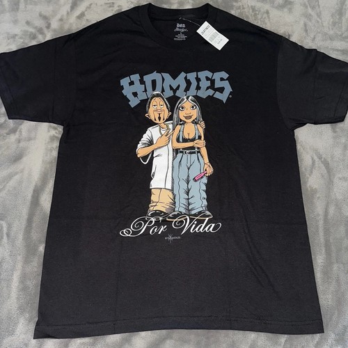 DGA David Gonzales Art Homie Girl Shirt Bear California Size M Por Vida ...