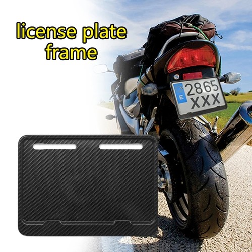 License Plate Frames 2 Holes License Plate Holder Motorcycle License ...