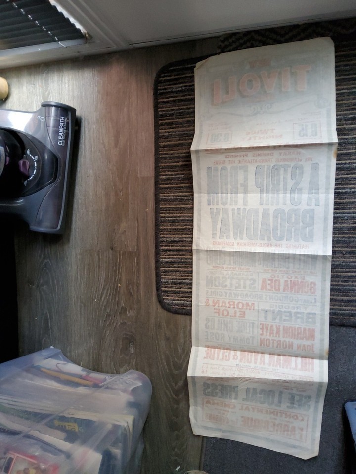 VARIETY THEATRE POSTER 1952 HULL TIVOLI CINEMA | eBay UK