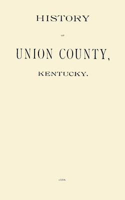 History of Union County, Kentucky | eBay