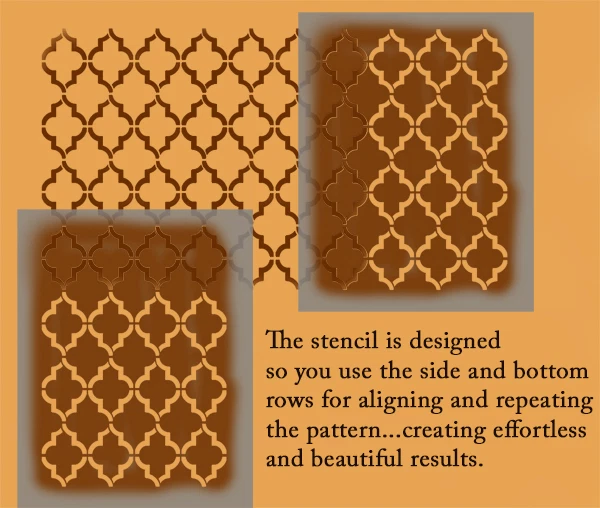 Moroccan Patterns Stencils