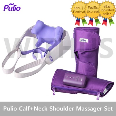Pulio Calf Massager + Neck Shoulder Massager Set Pulio Home Massage ...