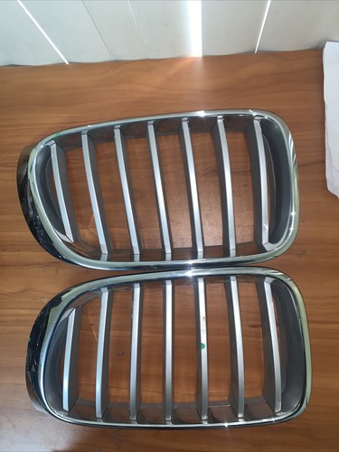 15-16 BMW X3 F25 Front Left/Right Chrome Grille 51117210725 51117210726 ...