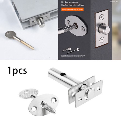 Door Rack Bolts Star Keys Added Security Strong Iron Locks Thumb Turn ...