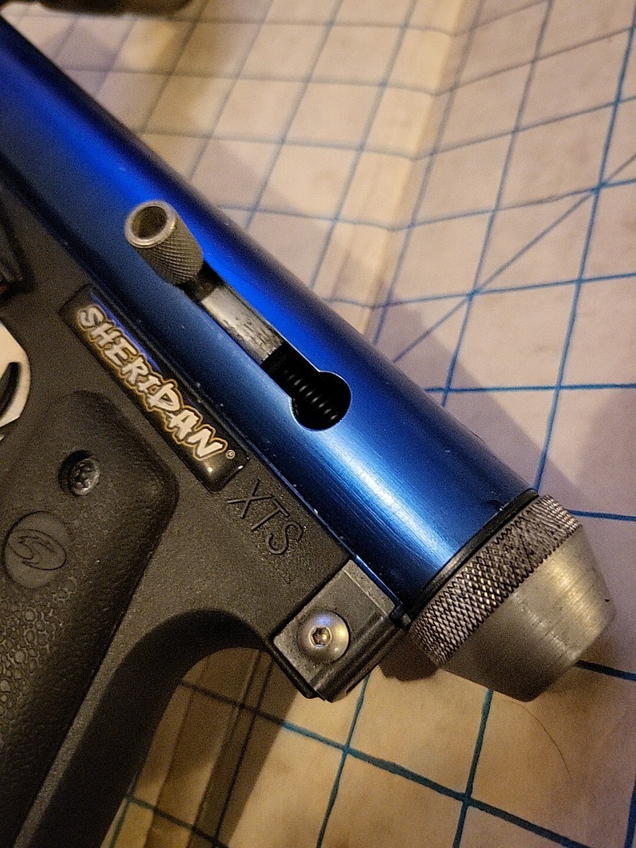 Sheridan Xts Series Paintball Gun Blue Silver Stainless | eBay Sheridan Xts Series Paintball Gun Blue Silver Stainless | eBay