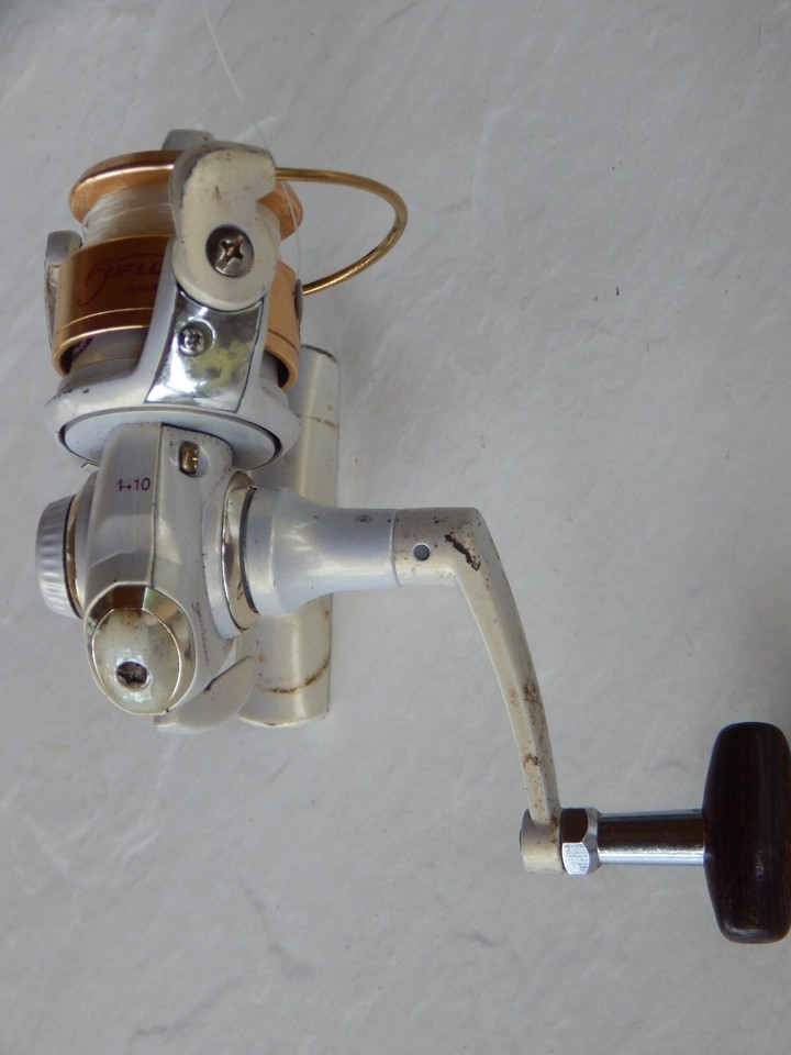 PFLUEGER MICROSPIN SPINNING REEL WORKS GOOD NO BOX NICE LQQK | eBay