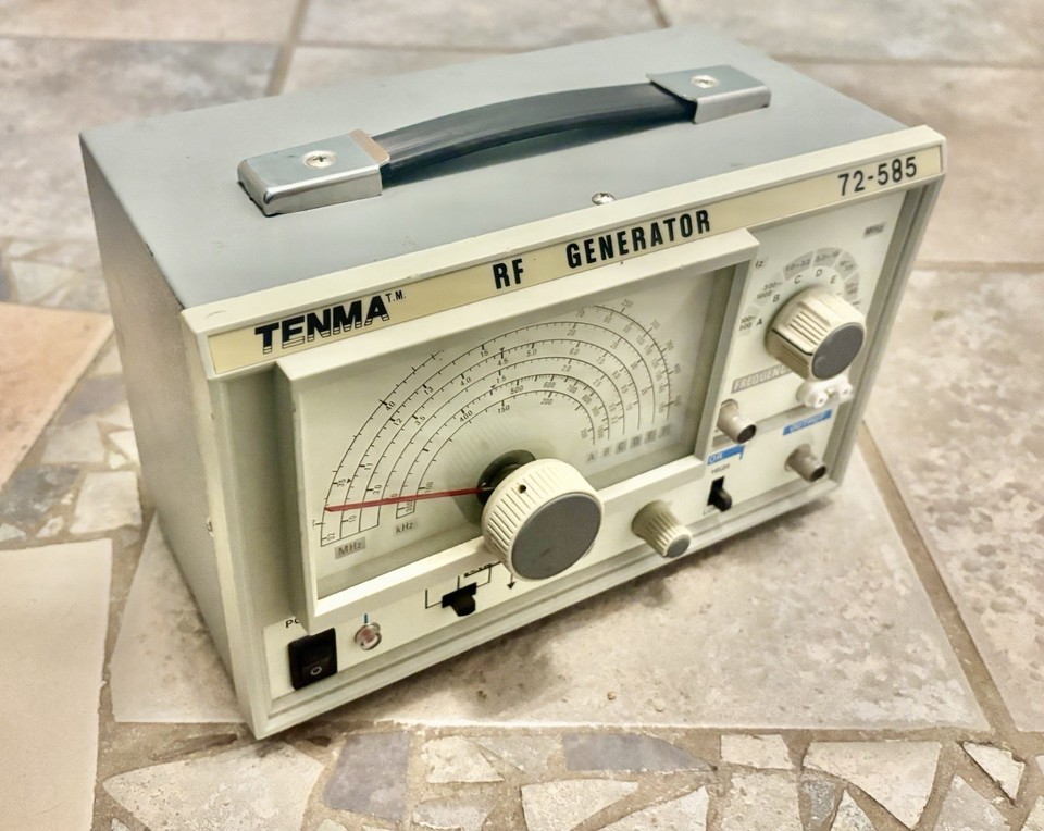 TENMA RF Signal Generator Model 72-585, 100 kHz - 150 MHz | eBay