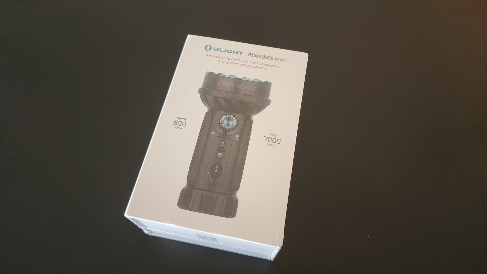 Olight Marauder Mini 7000 Lumen Powerful Flashlight W/ RGB Color LEDs ...