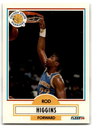 1990-91 Fleer Rod Higgins Golden State Warriors #64 | eBay