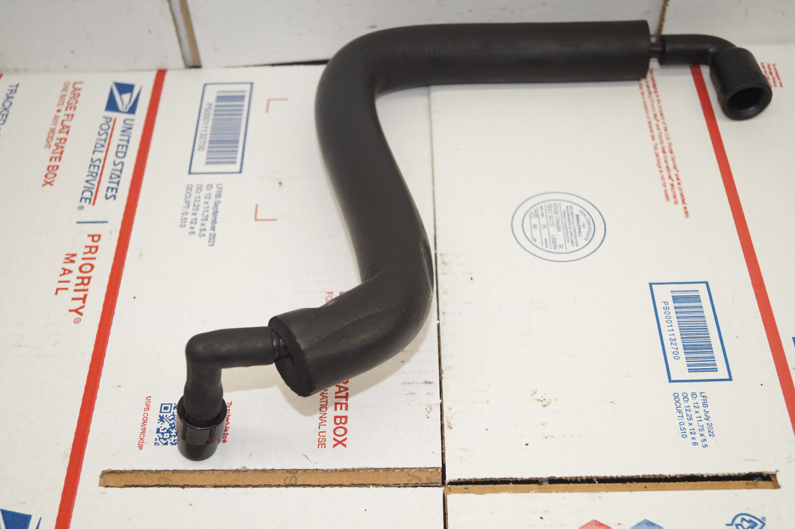 2001 Ford F150 V8 5.4L 2V PCV Valve Rubber Hose Elbow OEM Smog ...