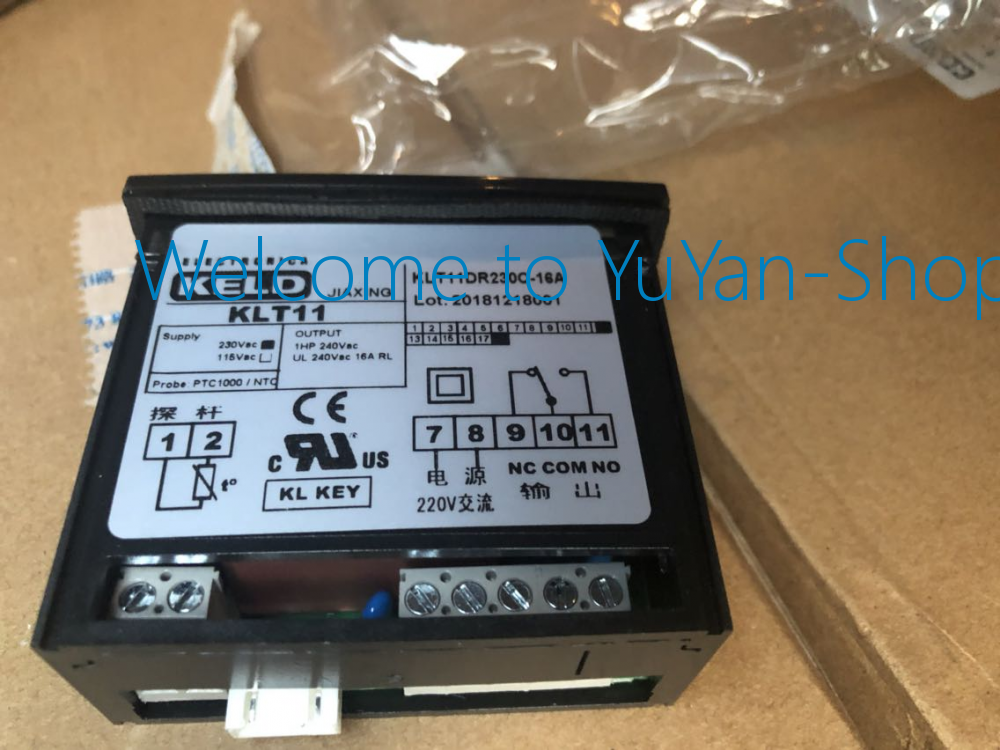 1PC KELD KLT11 KLT11DR230C-16A FREEZER THERMOSTAT #T82S YS | eBay