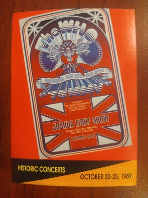 NEW UNCIRCULATED 1992 Pro Set MusiCards Historic Concerts #257 The Who ...