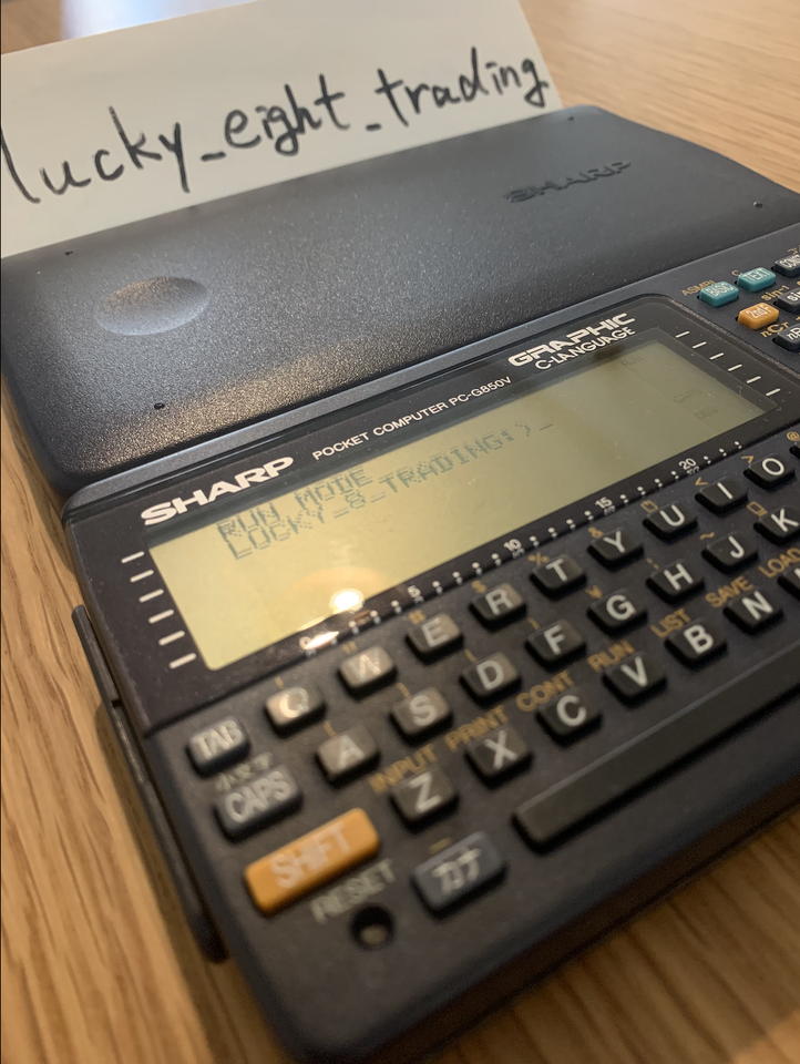 Sharp Pocket Computer PC G850V Function Calculator Tested [H] | eBay