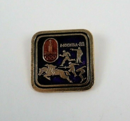 Vintage MOCKBA 1980 Multi Sport Olympics Olympic Games Pin Pinback | eBay