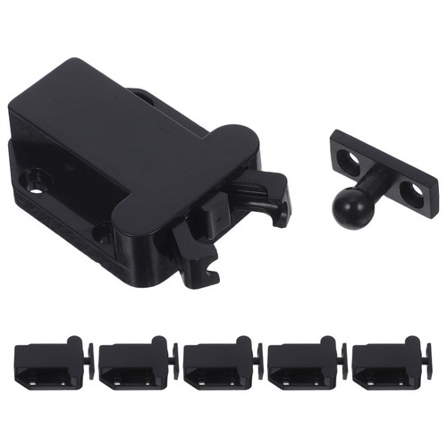 6pcs Push Button Latch: Hidden Cabinet Push Latch Magnetic Rebound ...