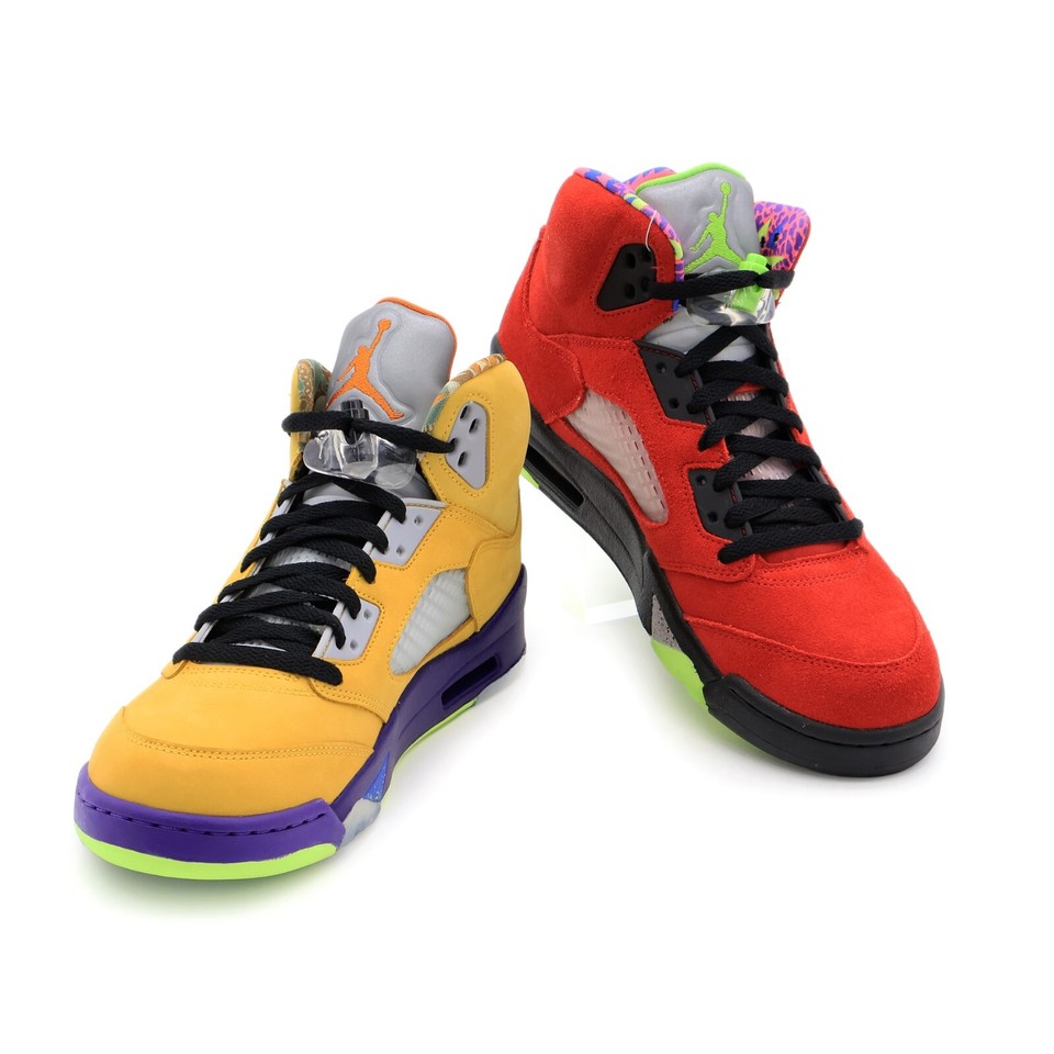 CZ5725-700 Nike Air Jordan 5 Retro What the Solar Orange Red Yellow ...