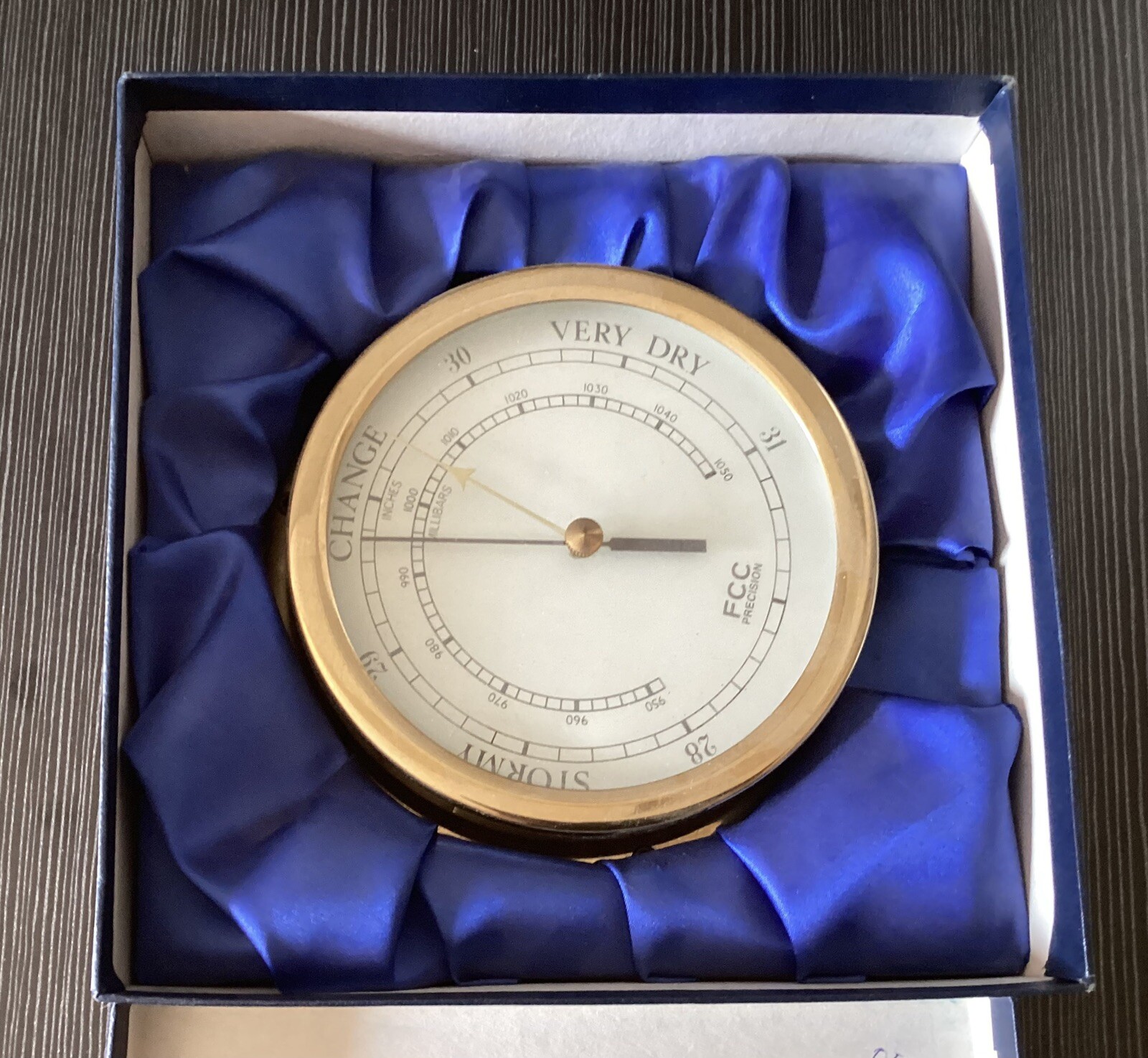 Marine Brass Barometer FCC Precision | eBay