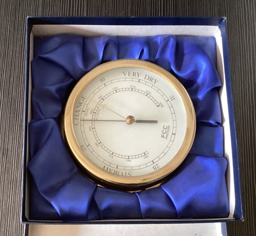 Marine Brass Barometer FCC Precision | eBay