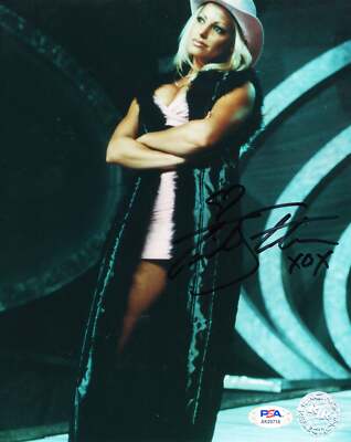 Trish Stratus 8x10 original racing reflection photo signed auto ...