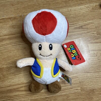Nintendo Super Mario Bros. 10.5-Inch Toad Plush | eBay