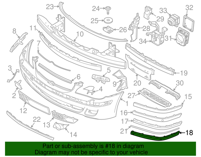 Genuine BMW OEM 51117142245 Bumper Guard Primed Front Left for sale ...