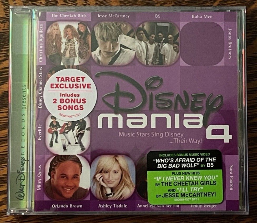 Disney Mania 4 Target Audio CD for sale online | eBay
