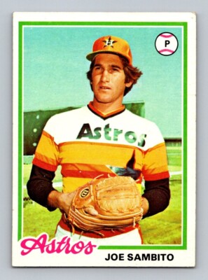1978 Topps #498 Joe Sambito | eBay