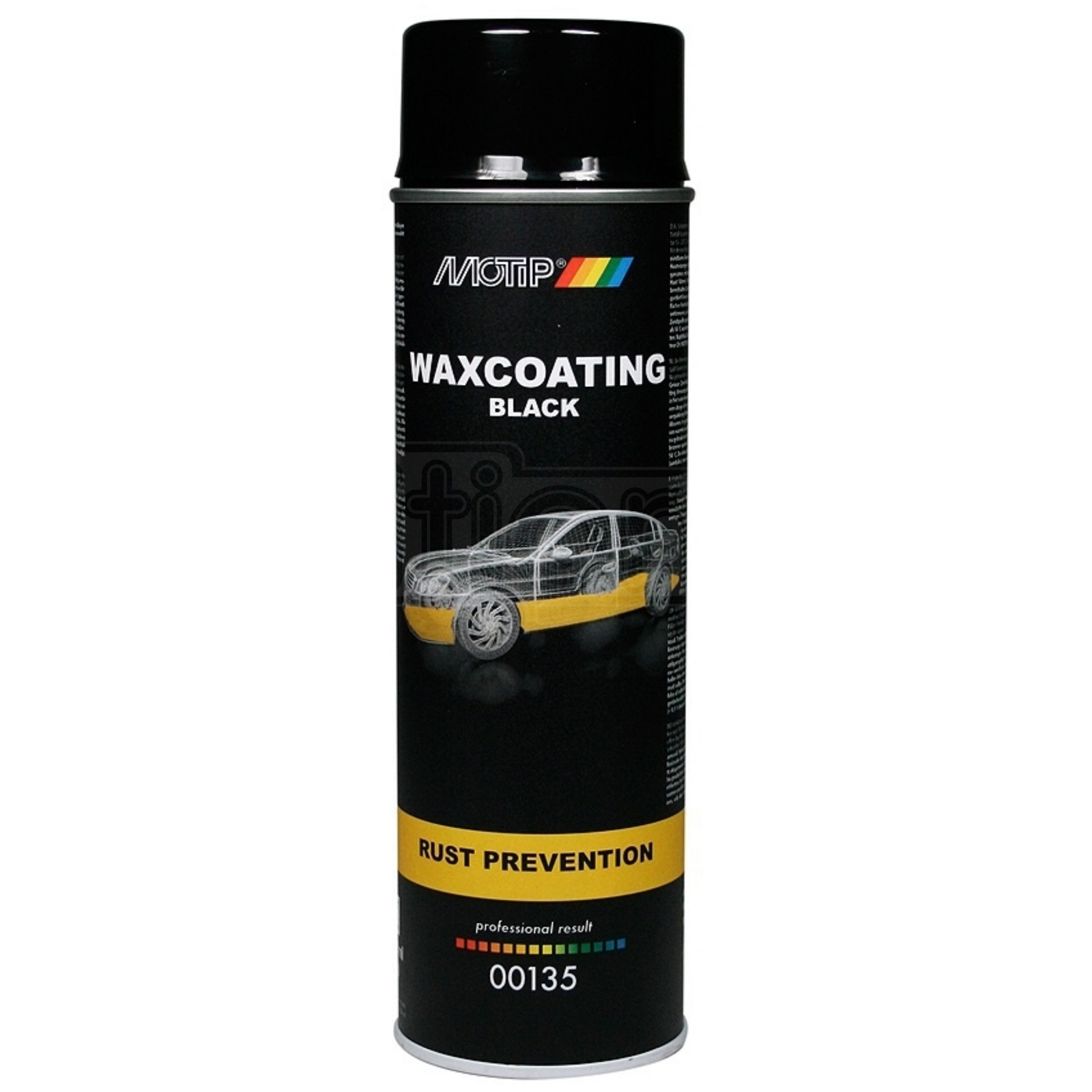 2 x Motip Waxcoating Black Underbody Coating Rust Preservative 500ml ...