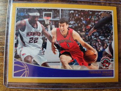 2009-10 Topps Roko Ukic Gold Border 926/2009 #290 Toronto Raptors | eBay