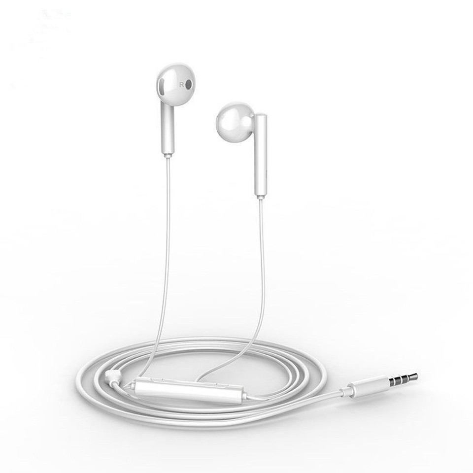 Original Portable White Earphones Headset Genuine AM115 For Huawei ...