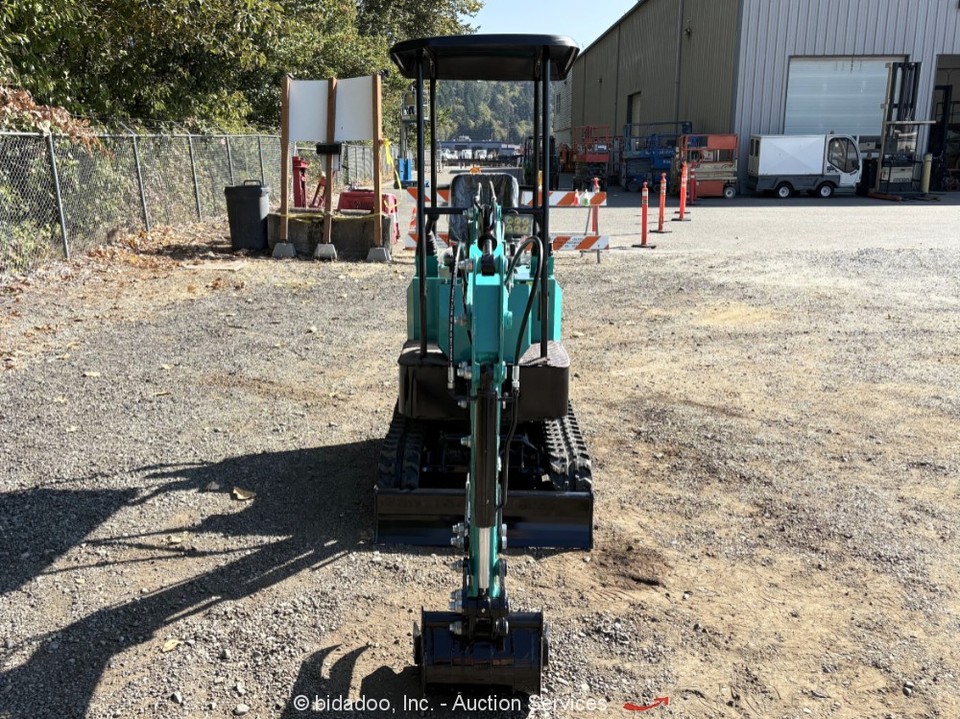 2025 CFG MH12RX Hydraulic Mini Excavator Crawler Blade Thumb Aux ...