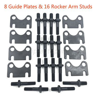 Fits SBC Small Block Chevy Push Rod Guide Plates And 3/8 Rocker Arm ...