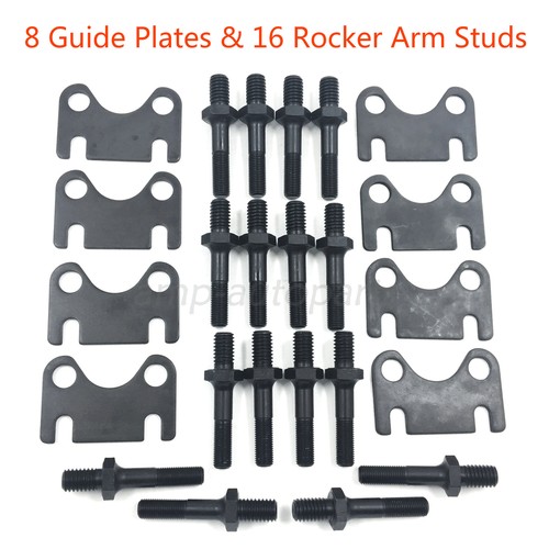 Fits SBC Small Block Chevy Push Rod Guide Plates And 3/8 Rocker Arm ...