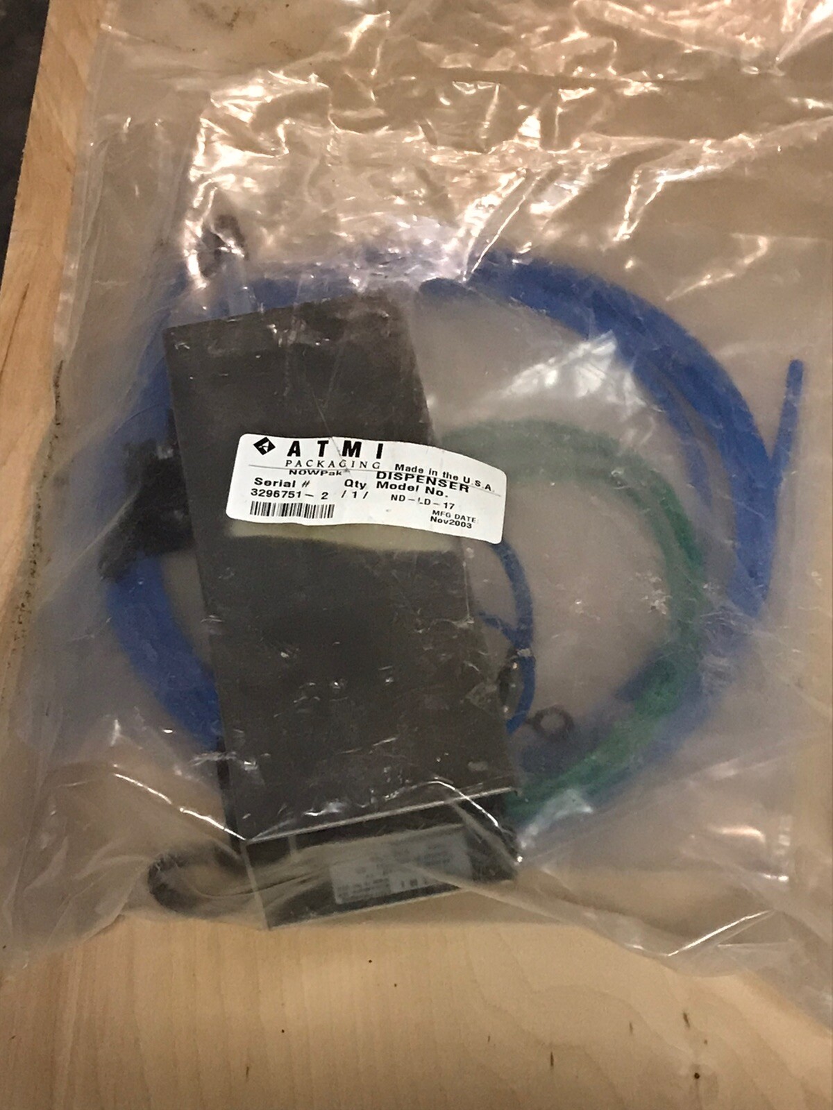 ATMI Packaging ND-LD-17 Photoresist Dispenser NOWPak New Surplus Sealed ...