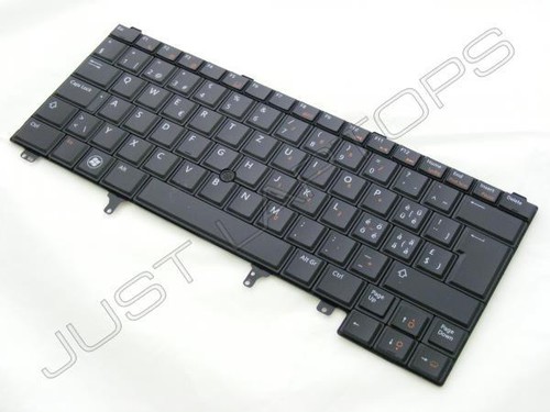 New Genuine Original Dell Latitude E6330 Swiss Schweiz Keyboard Clavier ...