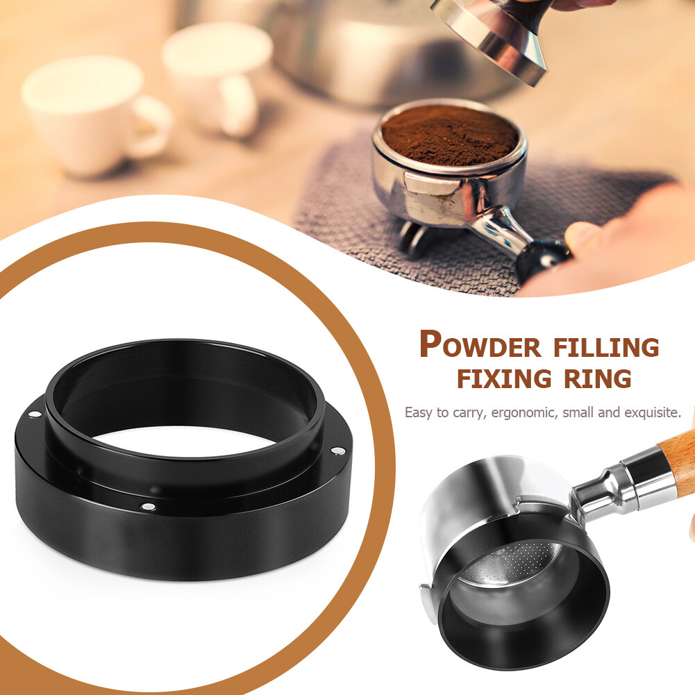 Coffee Powder Tool Aluminum Anti-drop Dosing Funnel Ring for Brewing ...