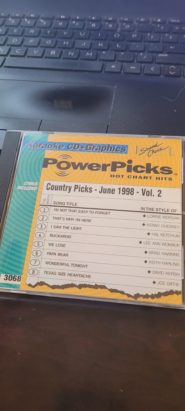 SC3068 POWERPICKS SOUND CHOICE KARAOKE CDG HARD TO FIND LOT 250 | eBay