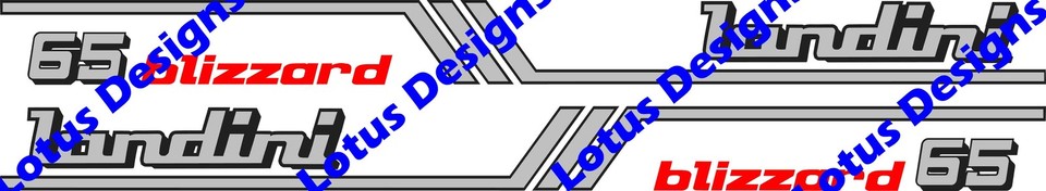 Landini Blizzard tractor stickers / decals | eBay