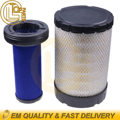 Air Filter Set AT338105 & AT336803 for John Deere 314G 315 318G 320G ...