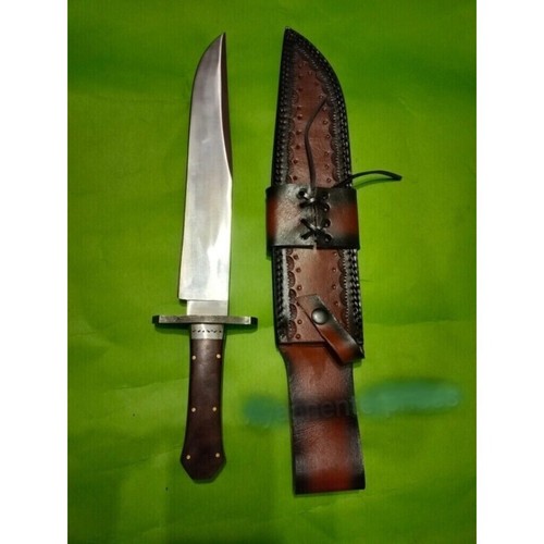Alamo Musso Bowie Knife Handmade Bowie Full Tang D2 Steel Hunting ...