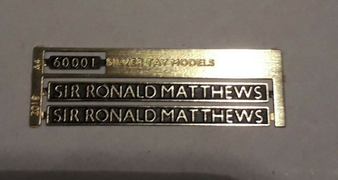 Silver Tay Models LNER A4 nameplates (all names available) | eBay