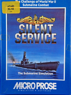 ATARI XL/XE -- SILENT SERVICE (MICROPROSE - DISK) | eBay.de
